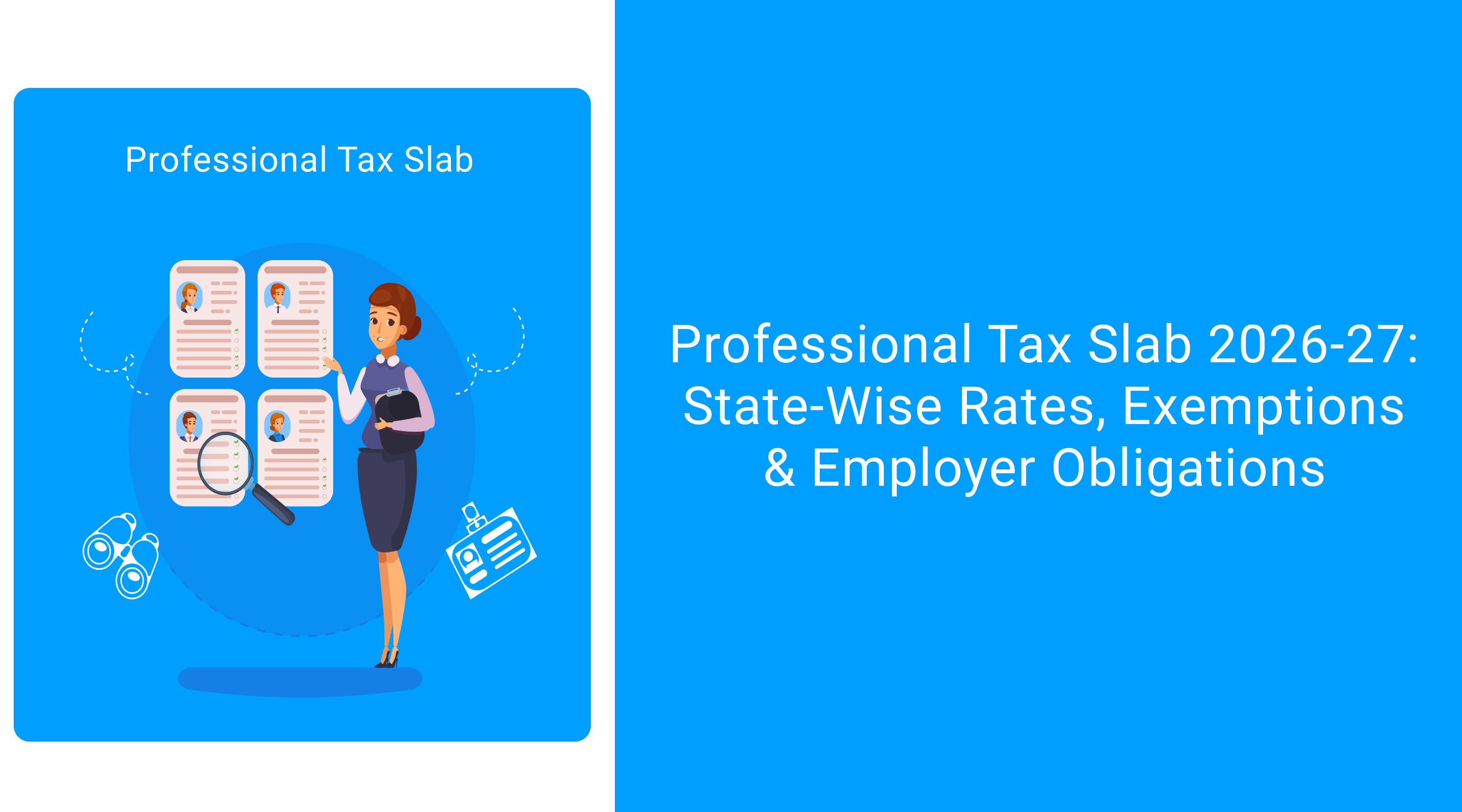 Professional Tax Slab 2026-27: State-Wise Rates, Exemptions & Employer ...